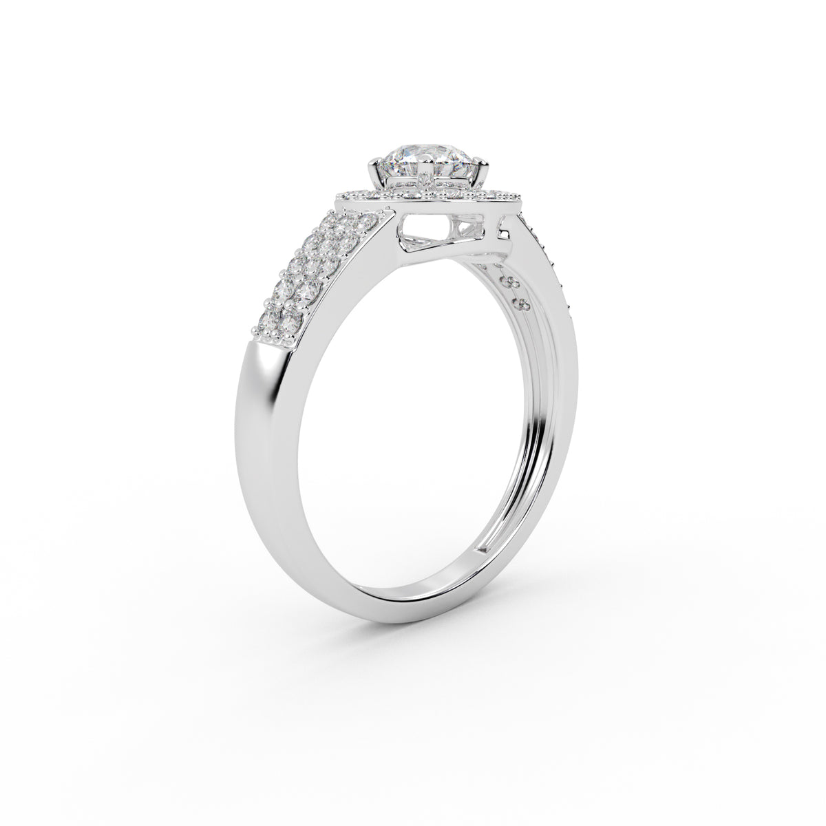 Twisted Solitaire Engagement Ring – RAASIL JEWEL